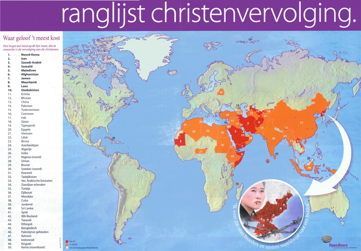 Massale vervolging losgebarsten: 200 miljoen christenen doelwit van ...